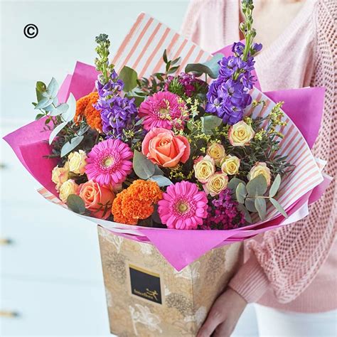 Mothers Day Beautiful Brights Bouquet Buy Online Or Call 01342 835 083