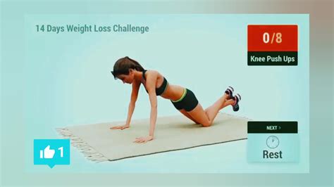 14days Weitght Loss Challenge Home Workout Routine