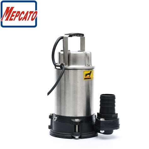 1mm Low Level Residue Dewatering Electric Stainless Steel Submersible