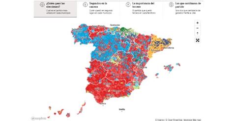 Spanish Election Maps