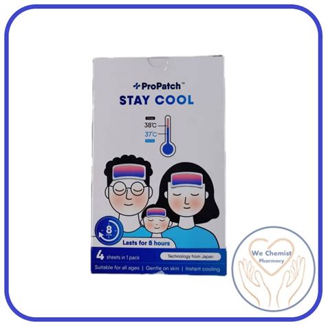 Propatch Stay Cool Patch 4sheets Shopee Malaysia