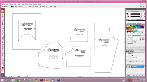 How To Make A Sewing Pattern In Adobe Illustrator At Kevin Wells Blog