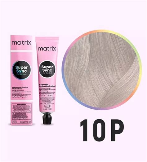 Matrix Supersync Pre Bonded 10p 10 9 Extra Licht Blond Parel 90ml Bol