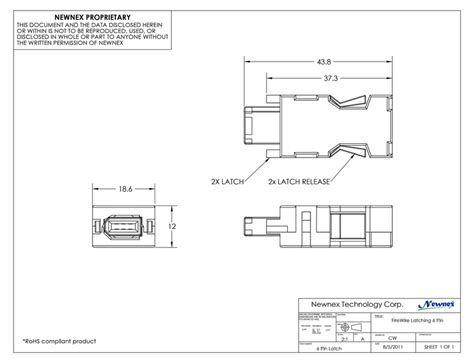 1394 Firewire Thumbscrew Locking Cables
