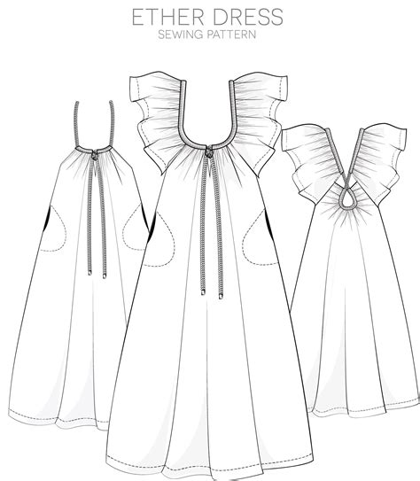 Ether Dress • Pattern