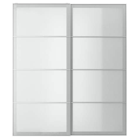 Sliding Wardrobe Doors Wooden And Tempered Glass Ikea