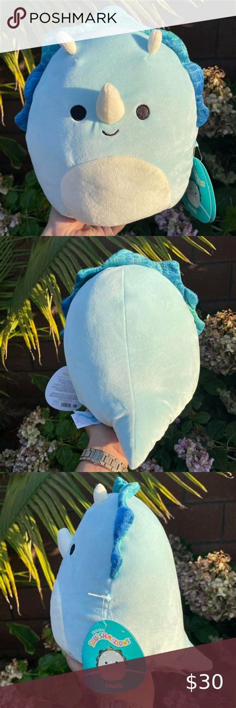 8” Squishmallow Malik The Triceratops Clothes Design Fashion Tips Style