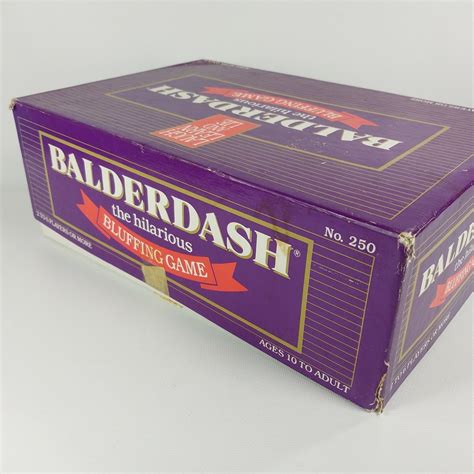Balderdash Board Game 1984 Gameworks Creations W Beyond Balderdash