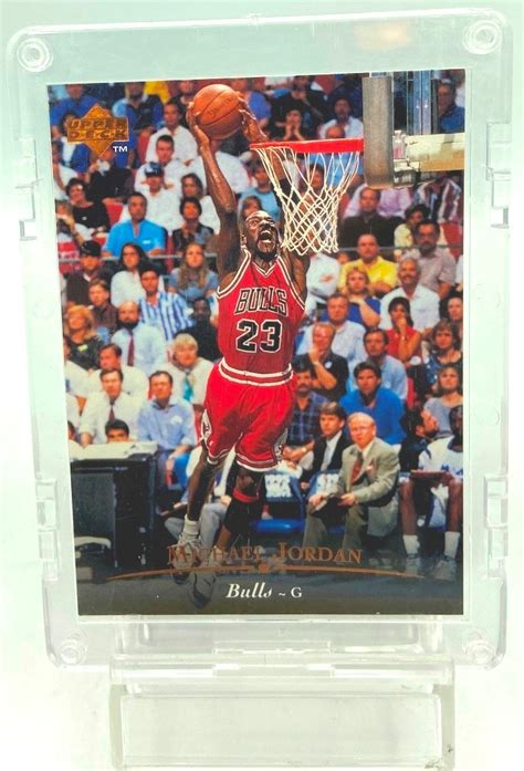 1995 Ud Bronze Nba Michael Jordan 23 1990 1995 Total Stats