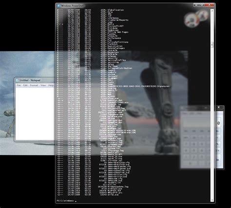 Windows Powershell Console Fun