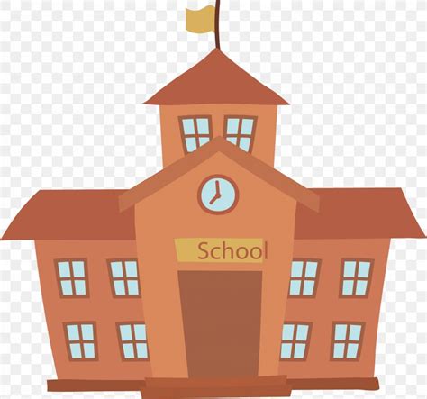 School Cartoon Building Png 3308x3097px School Animation Architecture Building Cartoon
