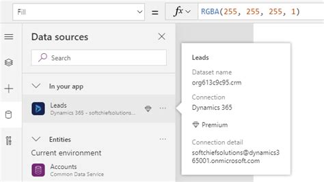 Create A Sample Canvas App Using Gallery Form In Dynamics Instance Data Softchief Learn