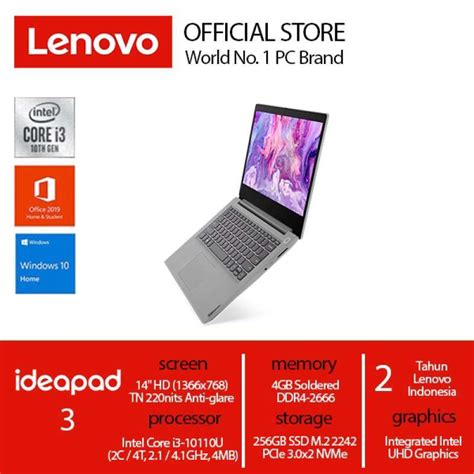 Jual Lenovo Ideapad Slim Paid Pbid Ci U Gb Gb Win Ohs Abyss Blue