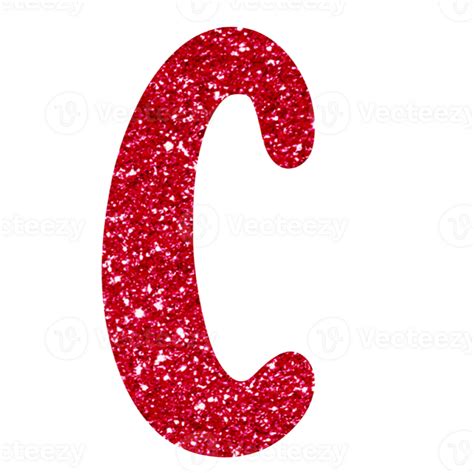 Glitter Alphabet C 25174249 Png
