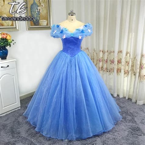 Blue Cinderella Prom Dresses 2022