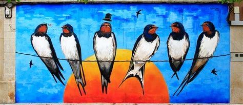 Golondrina Común Enciclopèdia Mural