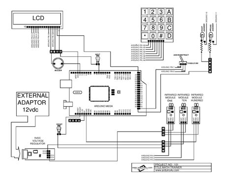 Projek Elektronik 101 Math Trainer