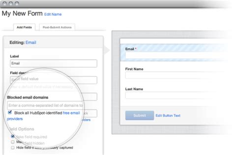 Improved Validation And Domain Blocking In Hubspot Forms
