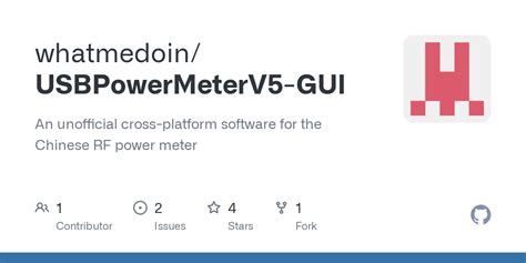 Github Whatmedoinusbpowermeterv5 Gui An Unofficial Cross Platform