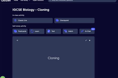Igcse Biology Revision Quizlet Flashcard Links Practical Science