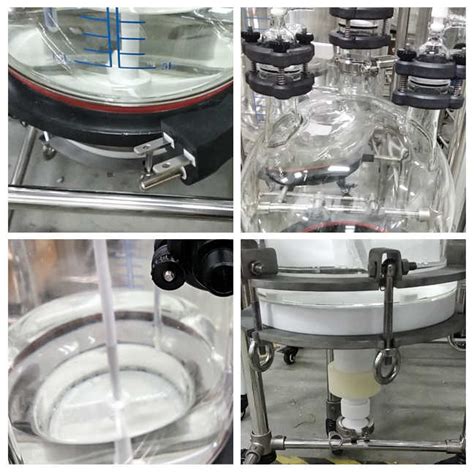 Pilot Plant Reactor Jacketed Filter Reactor Systems Glass Filter