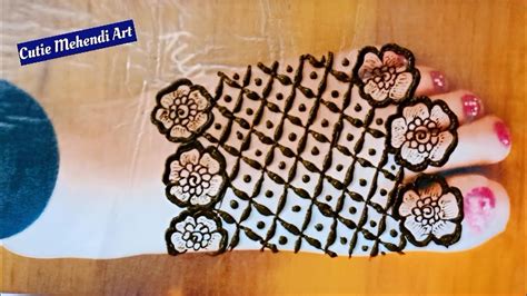 Easy Leg Mehndi Design Pairo Ki Mehandi Ka Design New Mehndi Design 2022 Pair Ki Mehandi