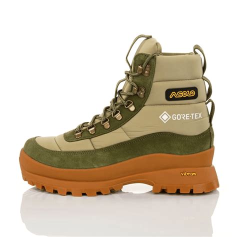 Asolo Swamp Gtx Boots Tan Green