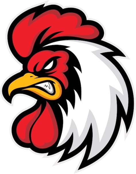 Premium Vector Rooster Vector Icon Symbolrooster Chicken Cockvector Illustration