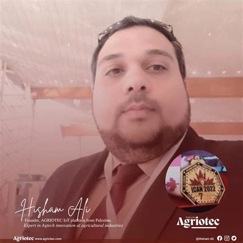 Palestine Hisham Ali Agtech