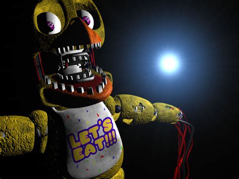 Fnaf 2 Chica V2 By Cinema4dmodeler2 On Deviantart