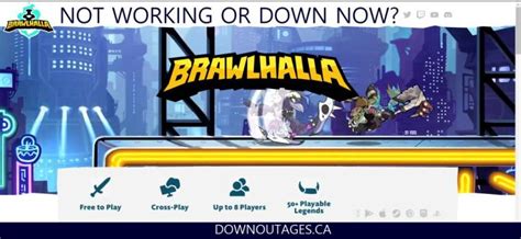 Brawlhalla Down Or Service Outage Check Current Outages And Problems Downoutages Ca