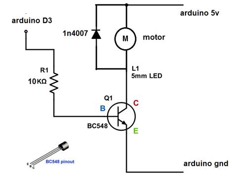 How To Drive Dc Motor With Arduino