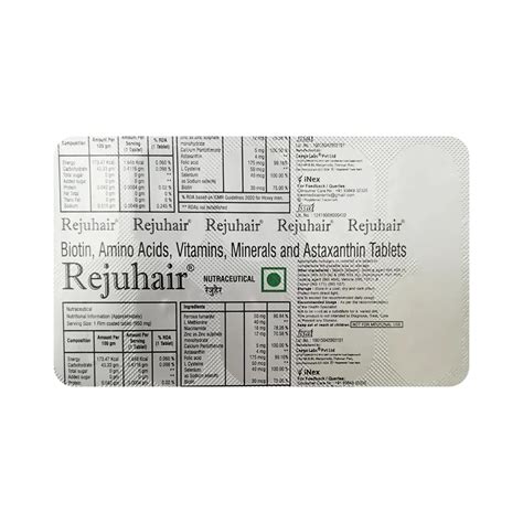 Rejuhair Tablet 10 Tabs Cureka
