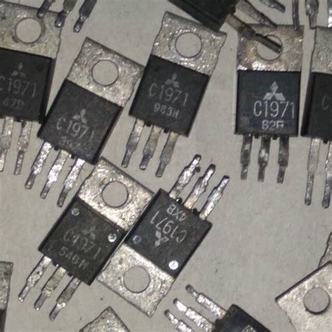 Comprar Transistor 2sc1971 Original Fm Pll Amplificador Rf C1971 Loja