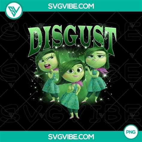 Disgust Inside Out 2 Png Clipart Clip Art Vinyl Wall Art Disgusted