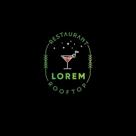 Premium Vector Club And Resto Logo Template