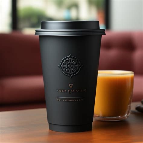 Premium Photo Cup Design For Beverage Products