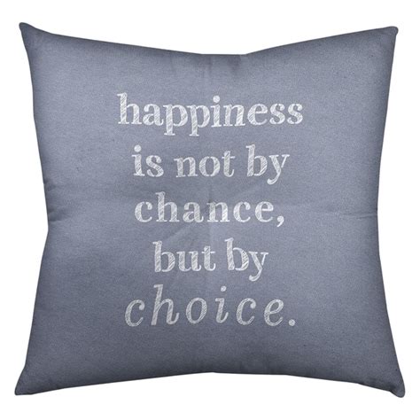 Quotes Handwritten Happiness Inspirational Quote Floor Pillow Square
