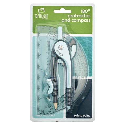 Protractor Compass Set