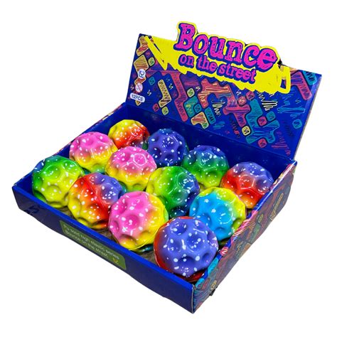 Bouncing Rainbow Ball 63cm 12pk Neobeeqld