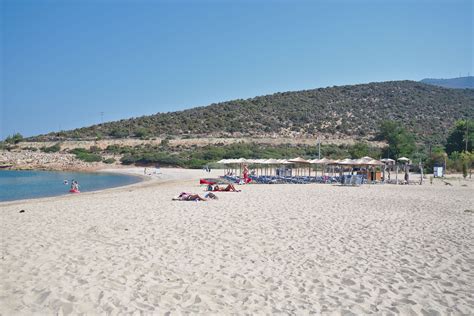 Platanes Beach Former Sunset Beach Thassos Beaches Nikanagr