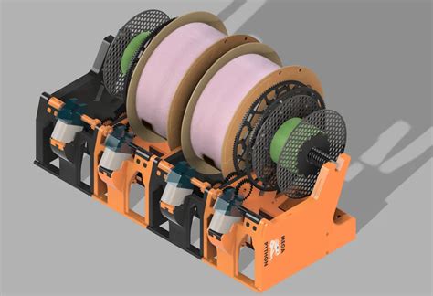 Mega Python Ams Ultimate Bambu Lab Ams Free 3d Print Model Makerworld