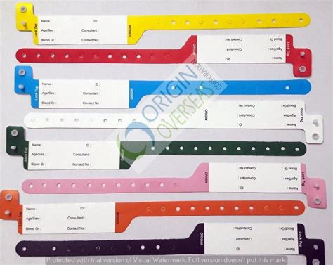 Patient Identification Wristband Patient Identification Bands For