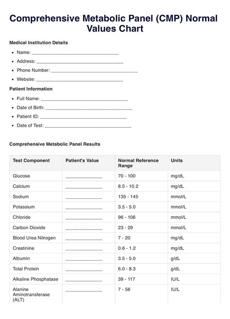 Normal Ecg Values Chart And Example Free Pdf Download