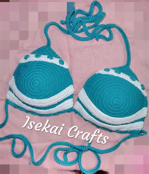 One Piece Nami Inspired Crochet Bra Womens Fashion Swimwear Bikinis