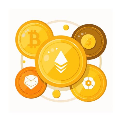 Cryptocurrency Vector Illustration Premium Ai Generated Vector