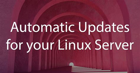 Streamline Your Linux Experience With Automatic Updates
