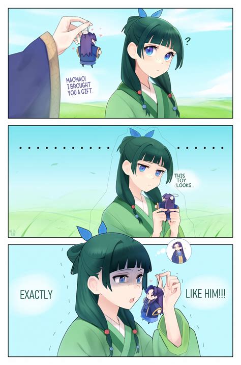 Maomao And Jinshi Kusuriya No Hitorigoto Drawn By Netapai Danbooru