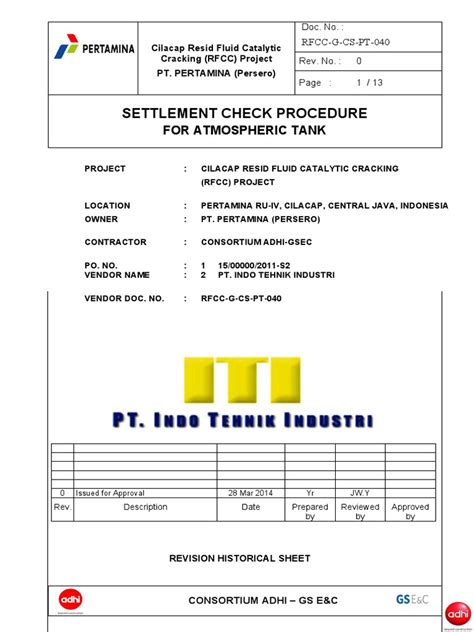 Settlement Test Procedure Download Free Pdf Water Gases