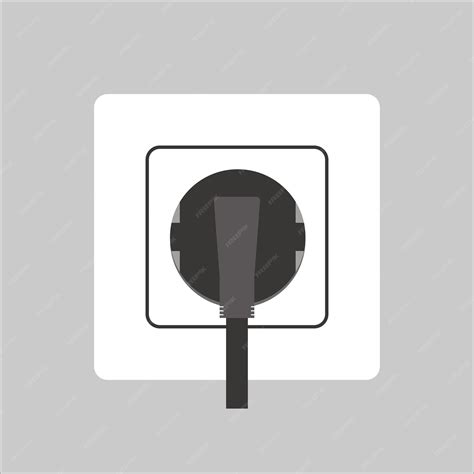 Premium Vector Plug And Socket Icon Vector Illustration Symbol